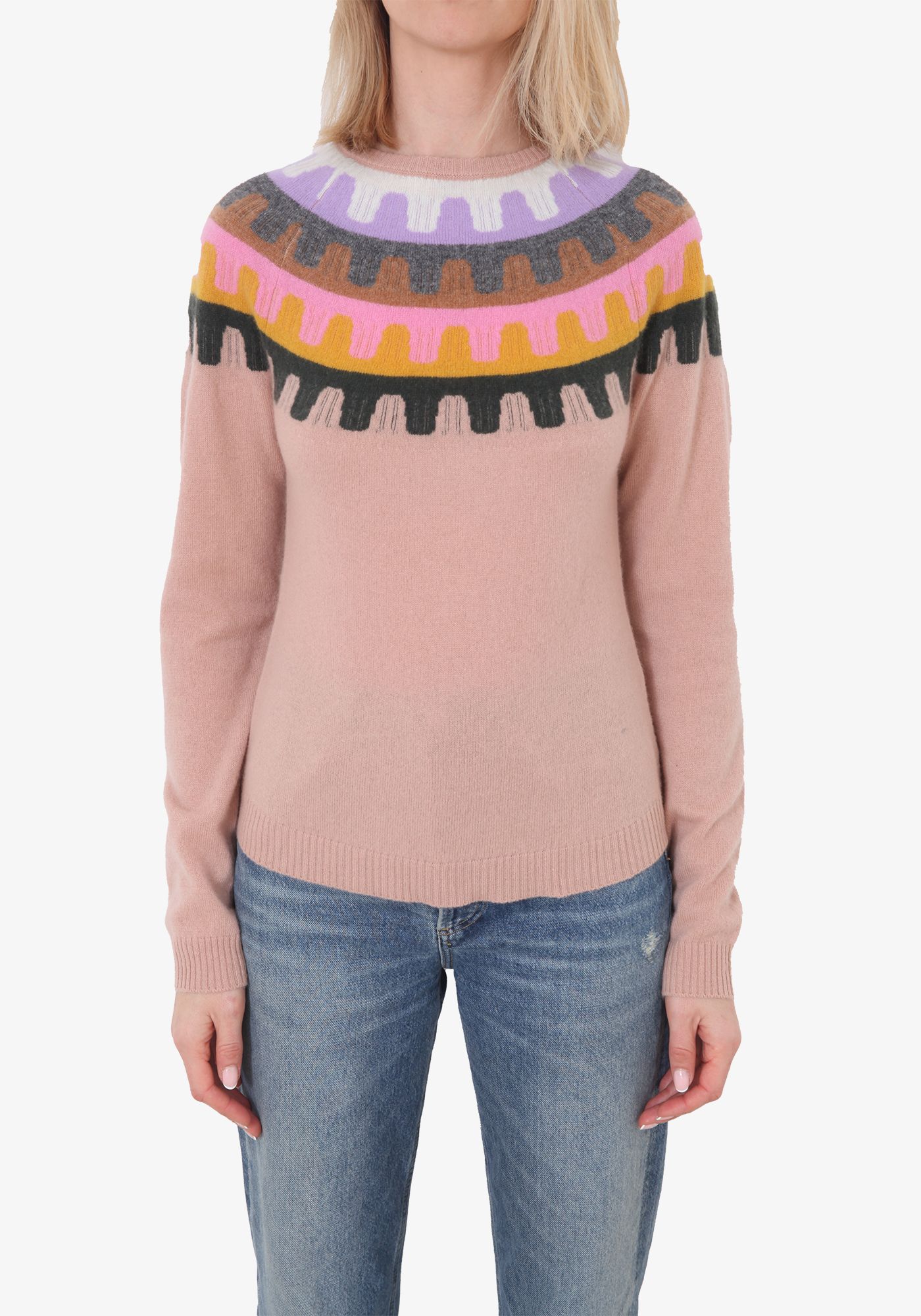 Rick Rack Yoke Jumper - Morgan Clare