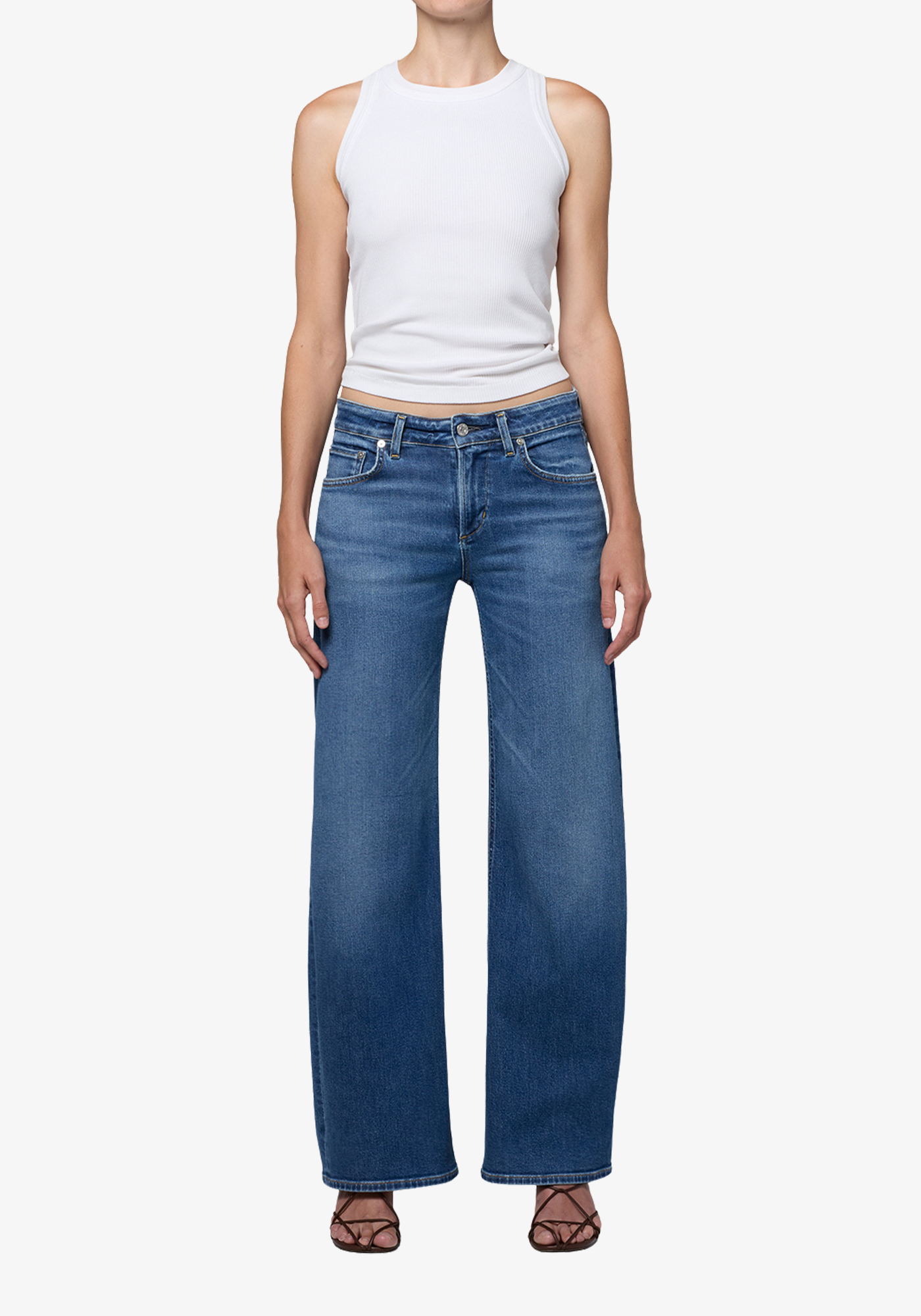 Nora Trouser Leg In Benson - Morgan Clare