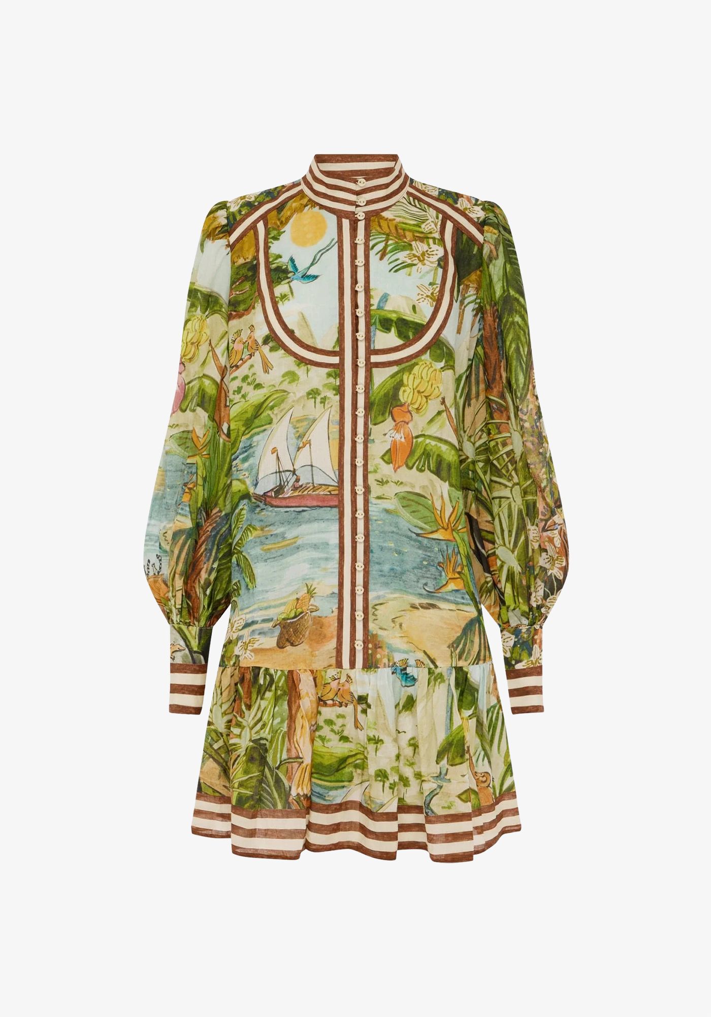 Toucan Tango Mini Dress - Morgan Clare